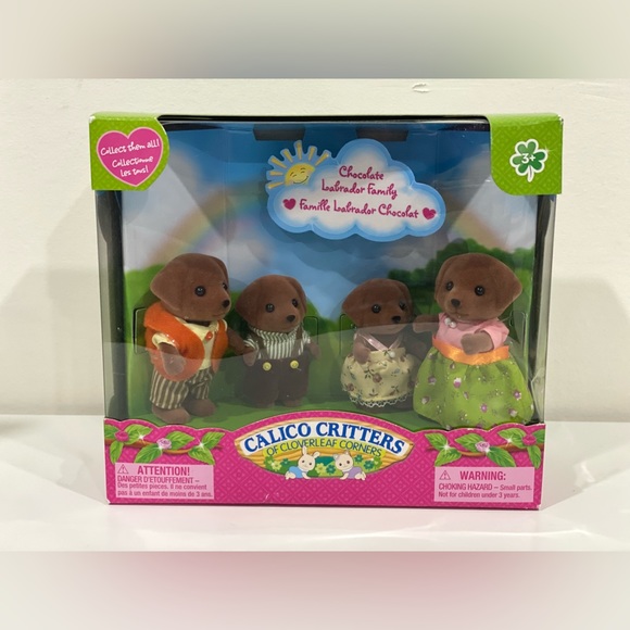 Toys | Calico Critters The Chocolate Labrador Family Set | Poshmark